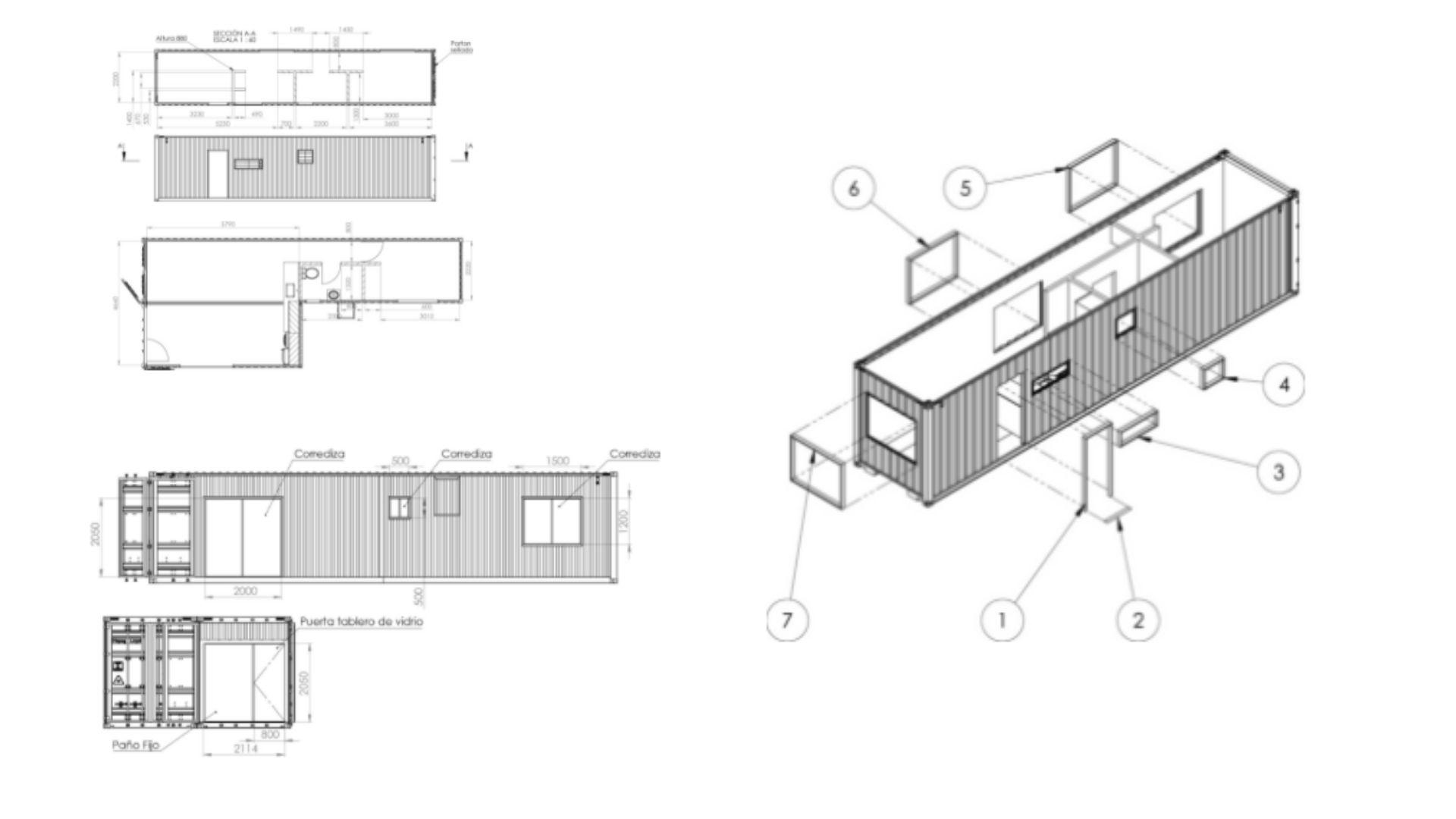 Casas contenedores México - Casa contenedor - Casa container